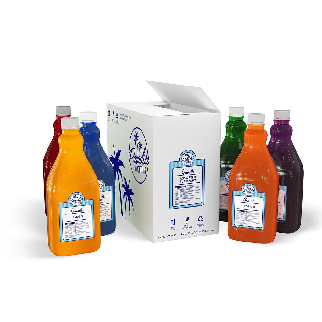 Slush Syrup Mixed Flavour Cartons | Best Deals In Perth WA