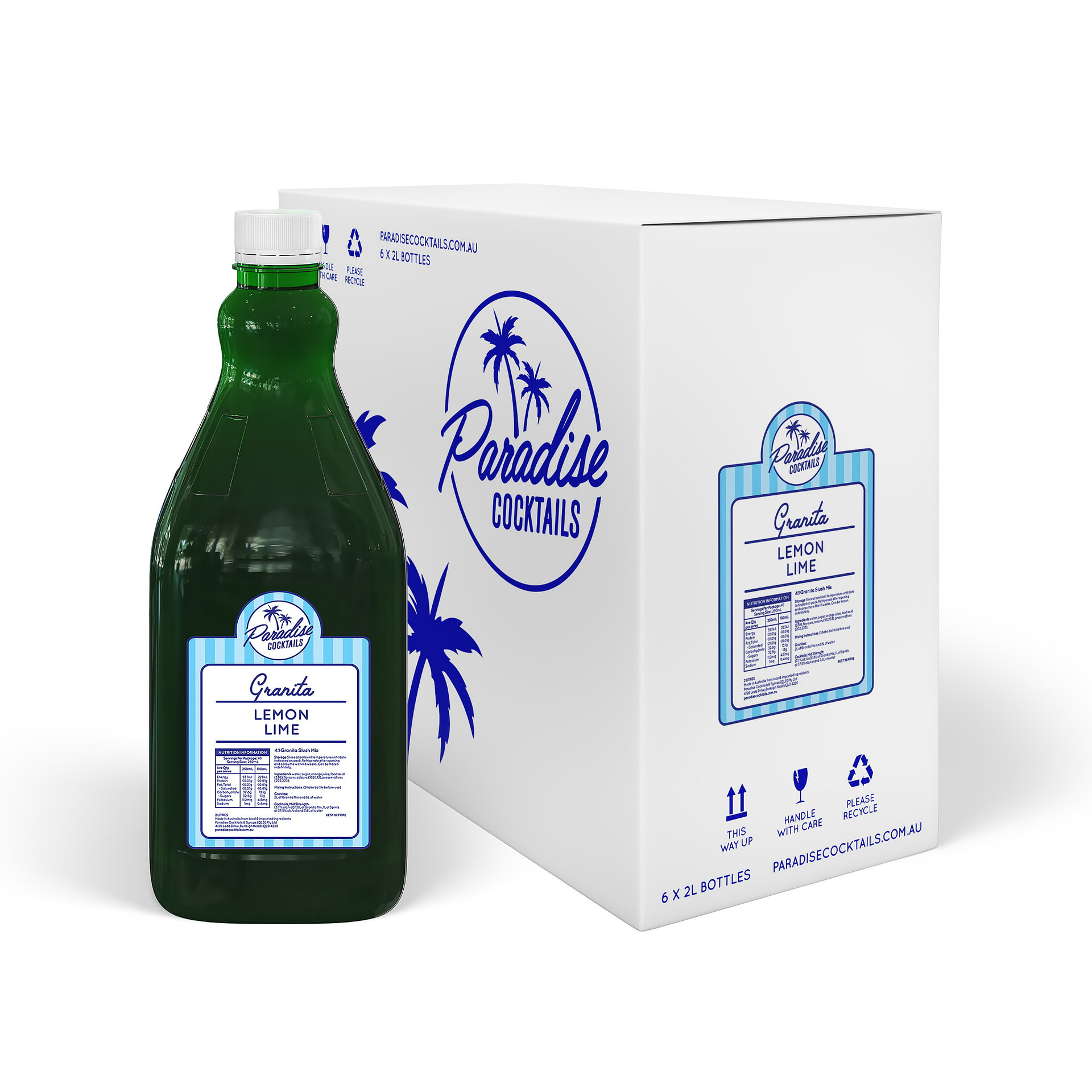 Lemon Lime Slushy Mix - SlushWA.com.au